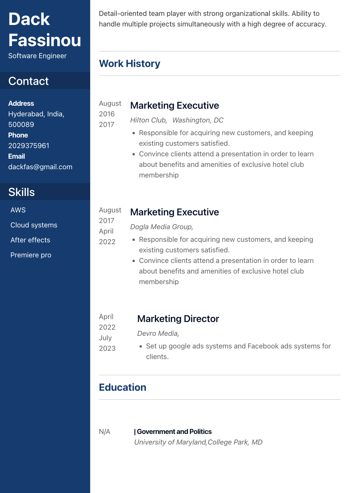 Thinkcloudly | Resume Builder